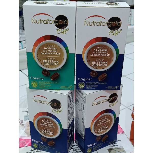 Jual Nutrafor Gold Coffee(coffe untuk stamina) | Shopee Indonesia