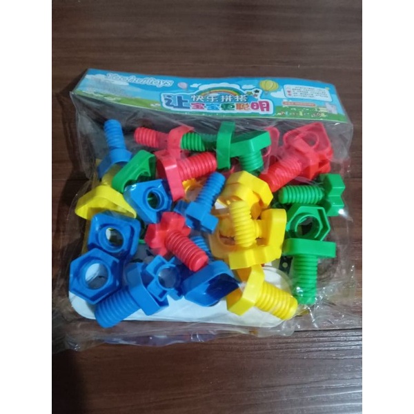 Jual Kreatif Block Mainan Edukasi anak Balok Besar Lego Murbaut Pipa ...