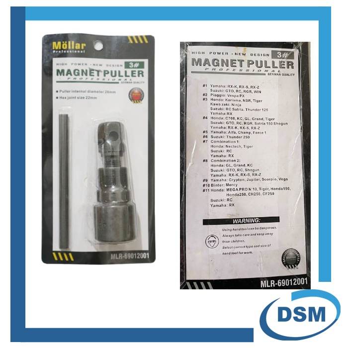 Jual MOLLAR Treker Magnet No 3 Alat Bengkel Motor Trecker Tracker ...