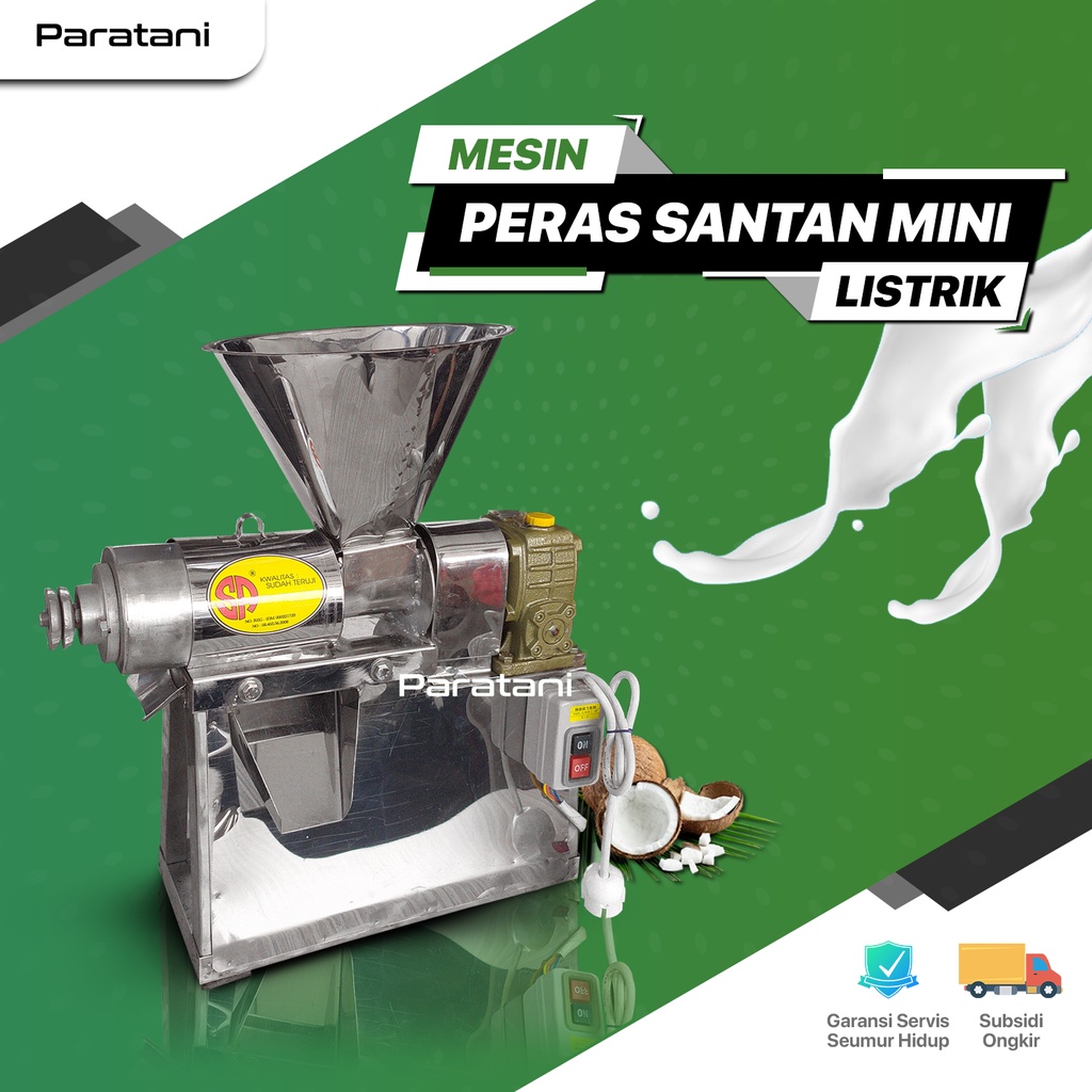 Jual Mesin Peras Santan Listrik Pemeras Santan Kelapa Mini | Shopee ...