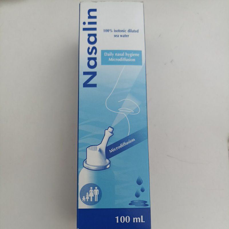 Jual Nasalin daily nasal hygiene microdiffusion Spray 100ml | Shopee ...