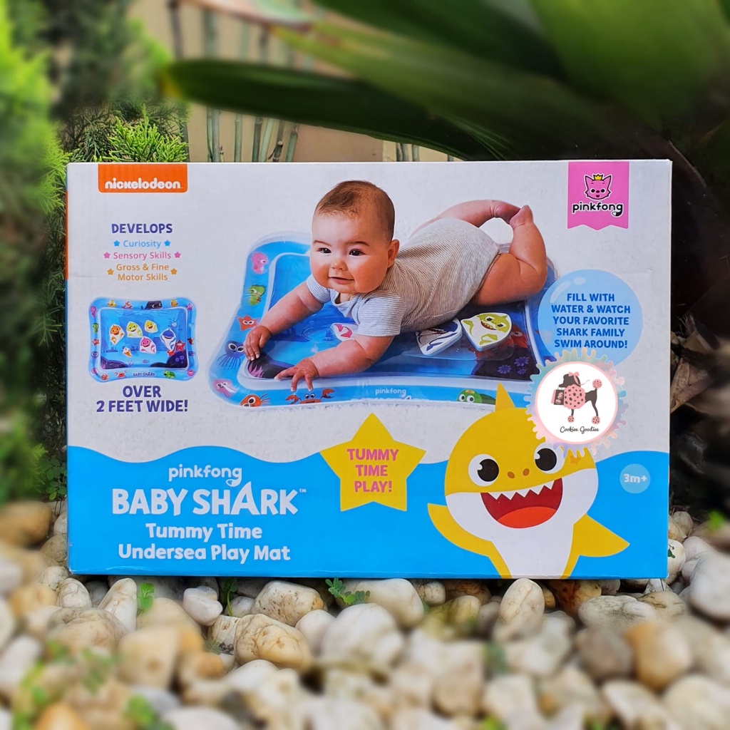 Jual Baby Shark Tummy Time Water Playmat | Shopee Indonesia