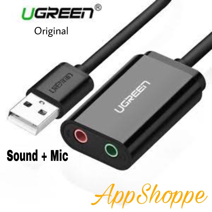 Jual UGREEN USB Audio Adapter Stereo Sound Card with 3.5mm Headphone ...