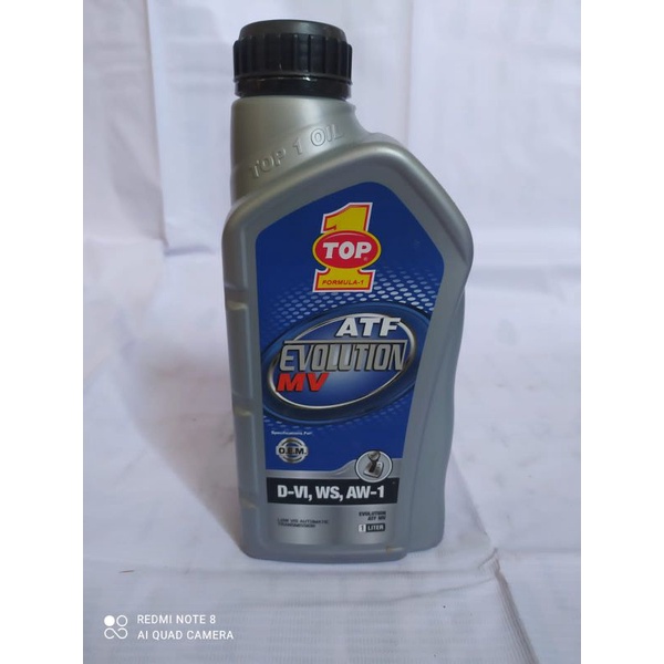 Jual OLI TRANSMISI MATIC TOP ONE ATF EVOLUTION MV 1 LITER (DIJAMIN ASLI ...
