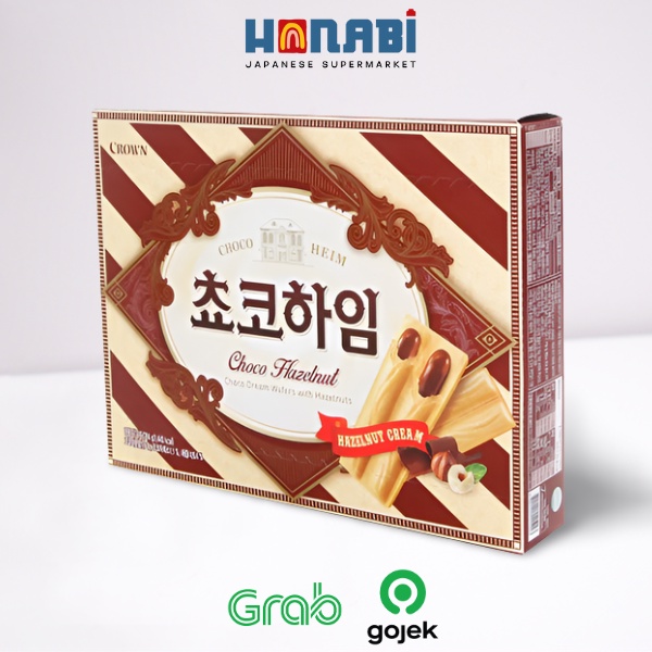 Jual Crown Choco Heim 142g - Biskuit Isi Coklat Made In Korea | Shopee ...