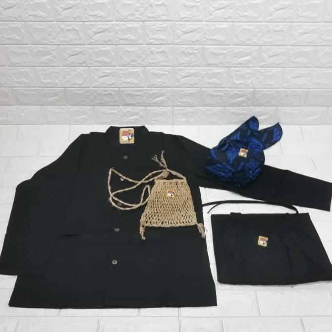 Jual DISKON BAJU SETELAN SUNDA HITAM BADUY BADUI DEWASA BAJU ADAT JAWA ...
