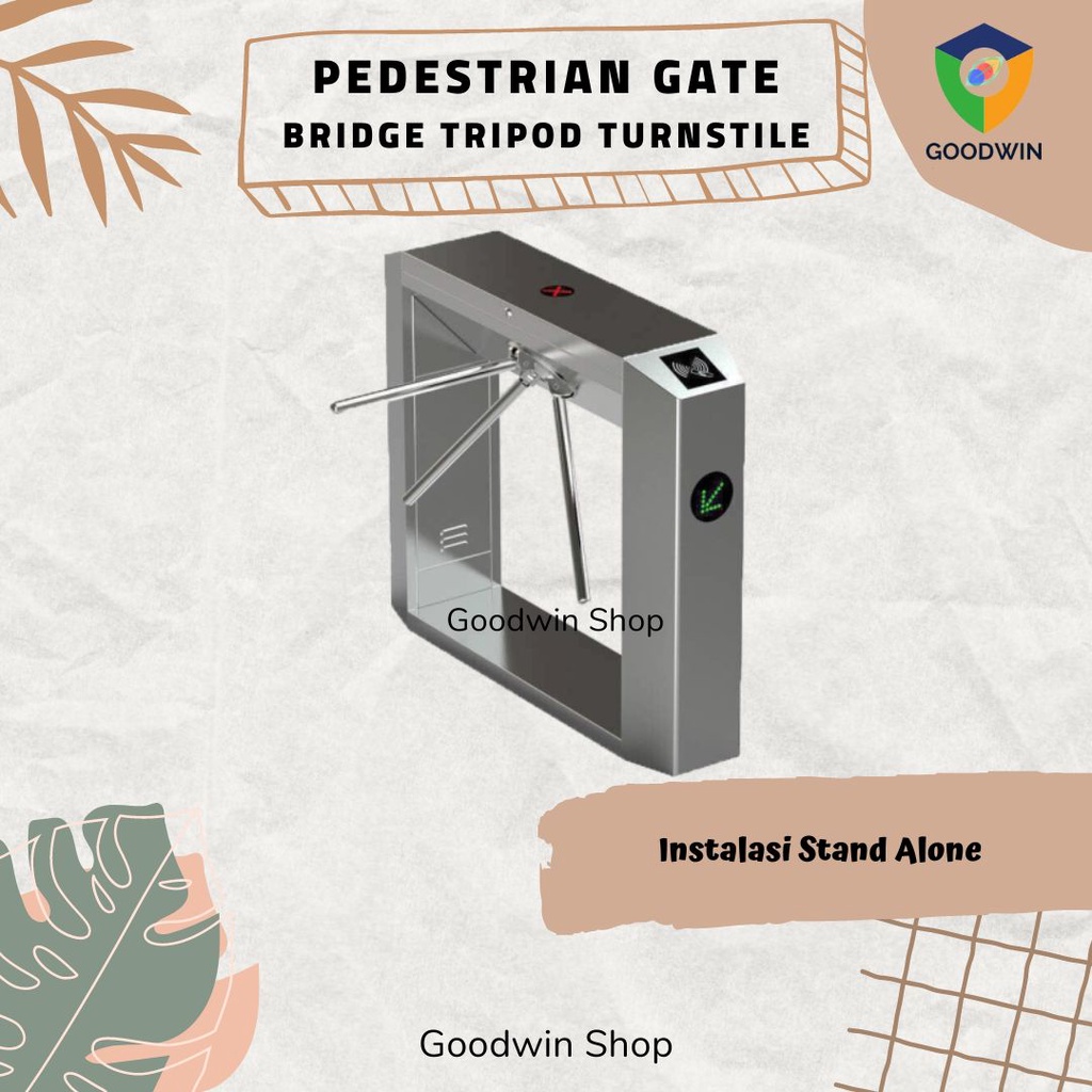 Jual Bridge Tripod Gate.tripod Turnstile.tripod Barrier.pintu Putar 