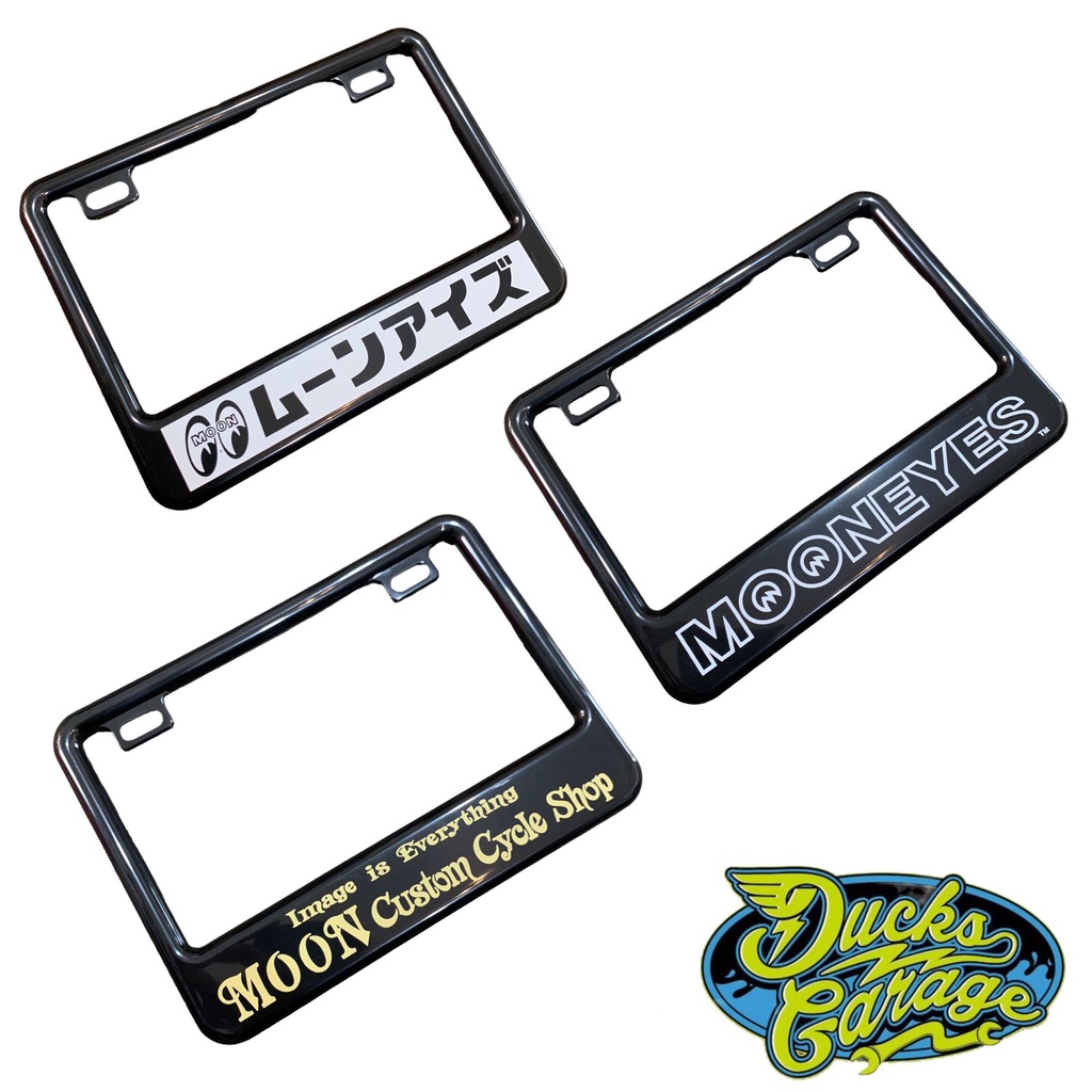 Jual Cover Frame Plat Nomor Motor MOONEYES Small Original | Shopee ...
