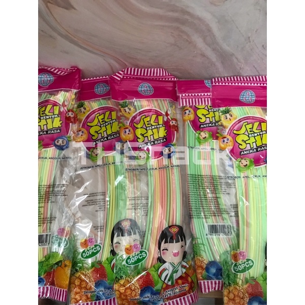 Jual Jeli Stik Panjang - 1 Pack isi 50 pcs | Shopee Indonesia