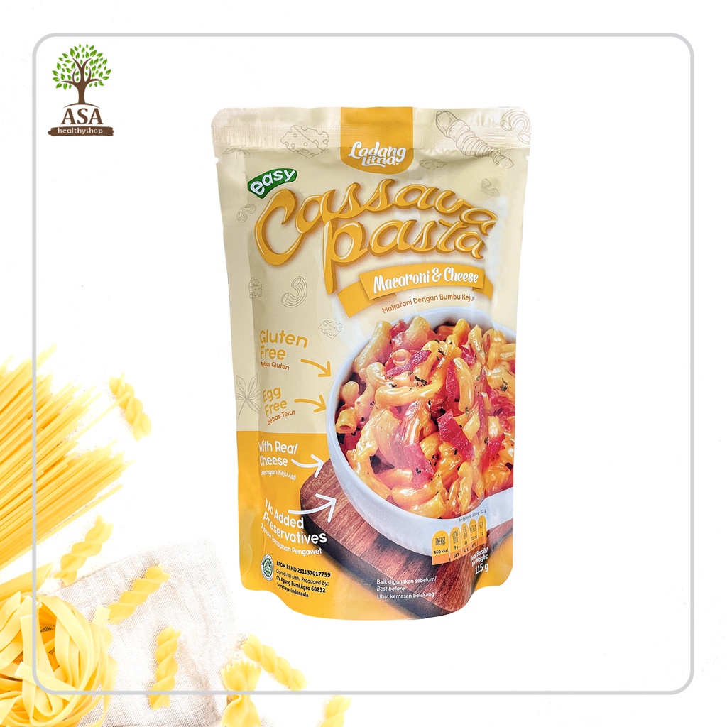 Jual Cassava Pasta Mac & Cheese Ladang Lima | Shopee Indonesia Jual Cassava Pasta Mac & Cheese Ladang Lima | Shopee Indonesia