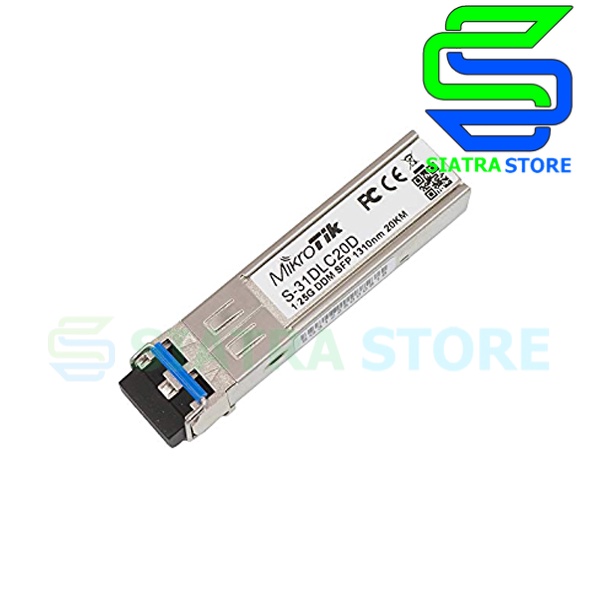 Jual Mikrotik S-31DLC20D|SFP Transceiver Singlemode 20Km | Shopee Indonesia