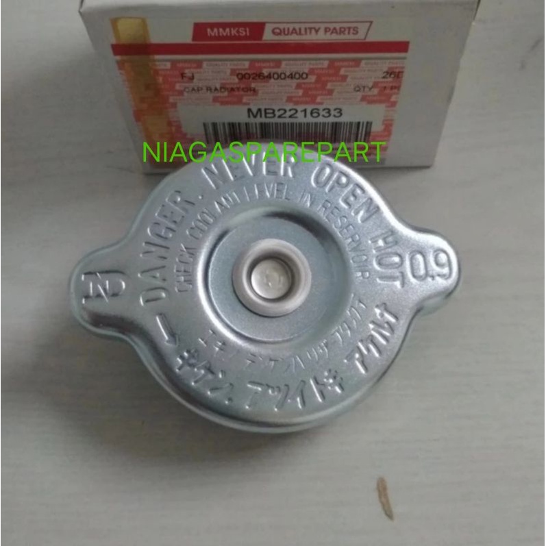 Jual CAP RADIATOR L300 ORIGINAL MITSUBISHI MB221633 TUTUP RADIATOR ...