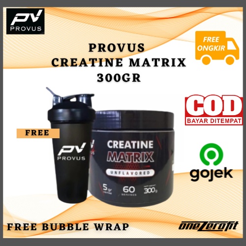 Jual PROVUS PV Creatine Matrix 300 Gram gr Creatine Monohydrate ...