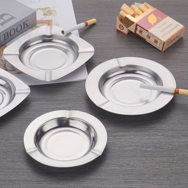 Jual Asbak Baja Tahan Karat Hadiah Promosi Asbak Rokok Logam | Shopee ...