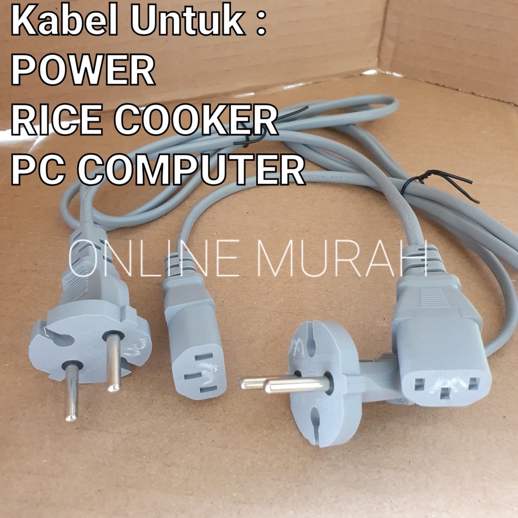 Jual KABEL RICE COOKER / COLOKAN MAGICOM / COLOKAN PENANAK NASI PANJANG ...