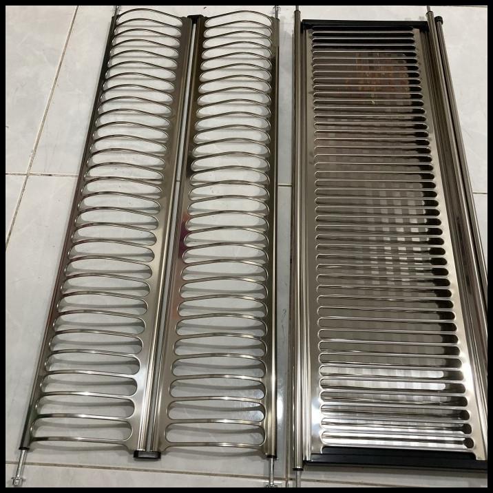 Jual Rak Piring Kitchen Set Stainless 90 / Rak Dalam Lemari Dapur ...