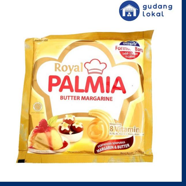 Jual Harga Promo--Royal Palmia Butter Margarin Margarine 200Gr | Shopee ...