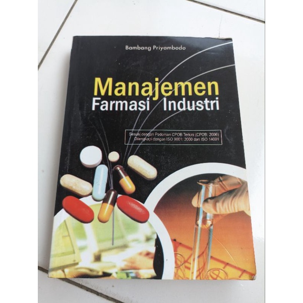 Jual Buku Manajemen Farmasi Industri by Bambang Priyambodo | Shopee Indonesia