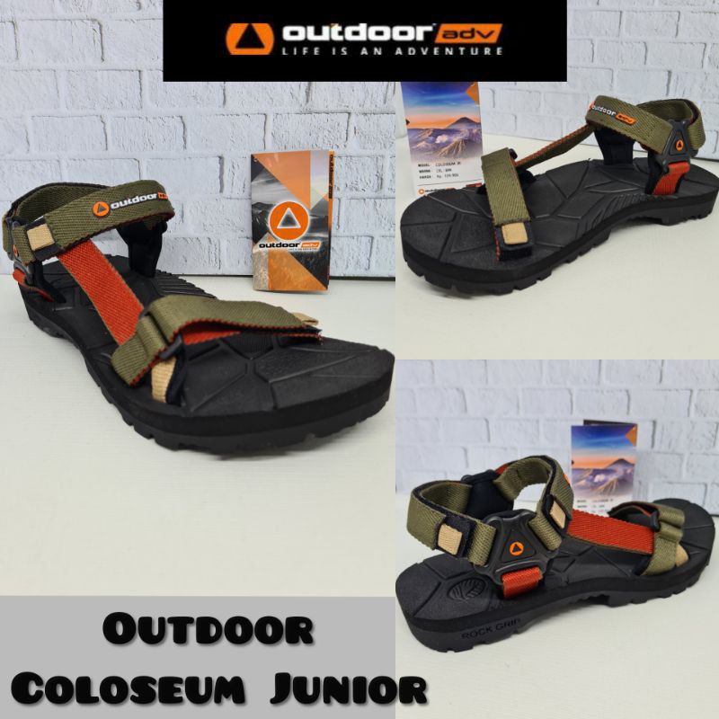 Jual Sandal Outdoor Adventure Coloseum Junior Sandal Gunung Anak Sandal ...