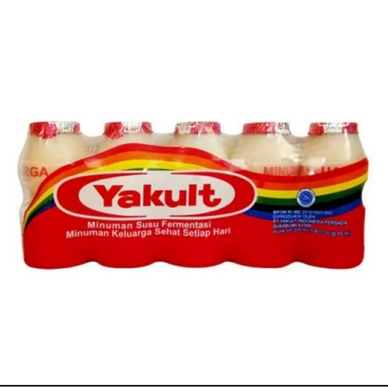 Jual Yakult Minuman Prebiotik 1 pack isi 5 Botol | Shopee Indonesia