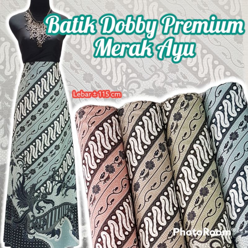 Jual Bahan Kain Batik Dobby Premium Merak Ayu batik dobi doby halus ...