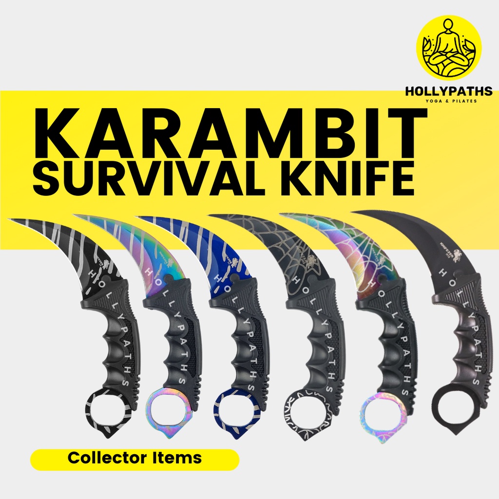Jual Karambit Cs Go Tajam Taktikal Pisau Survival Collector Knife Tactical Stainless Kerambit ...
