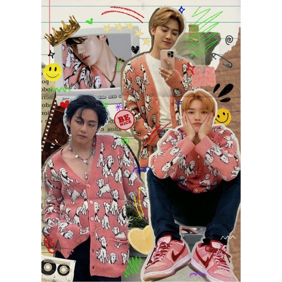 Jual AERA CARDIGAN/CARDIGAN PUPPY DOG (Inspired by V BTS, JAEMIN ...