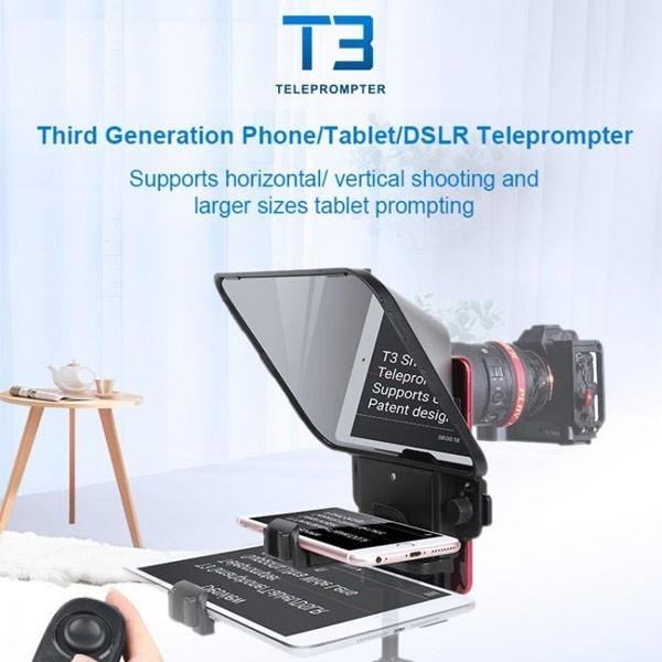 Jual DESVIEW T3 BROADCAST TELEPROMPTER CAMERA SMARTPHONE TABLET - RESMI ...