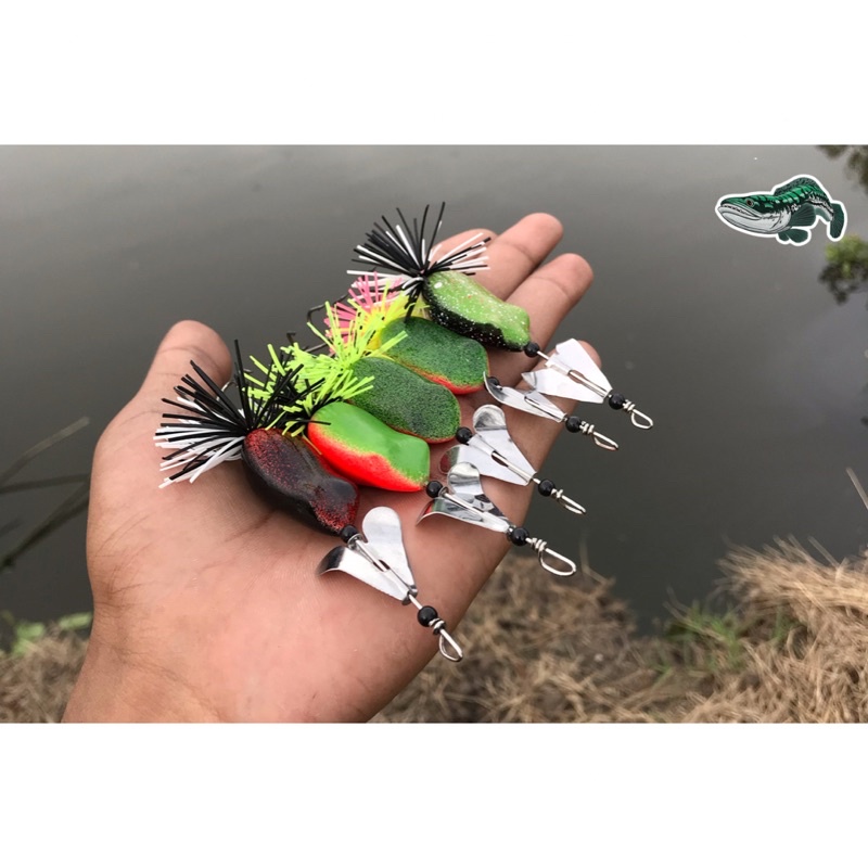 Jual Umpan Casting Ikan Gabus Toman 9 Gram Lure Propeller Mini Slater ...