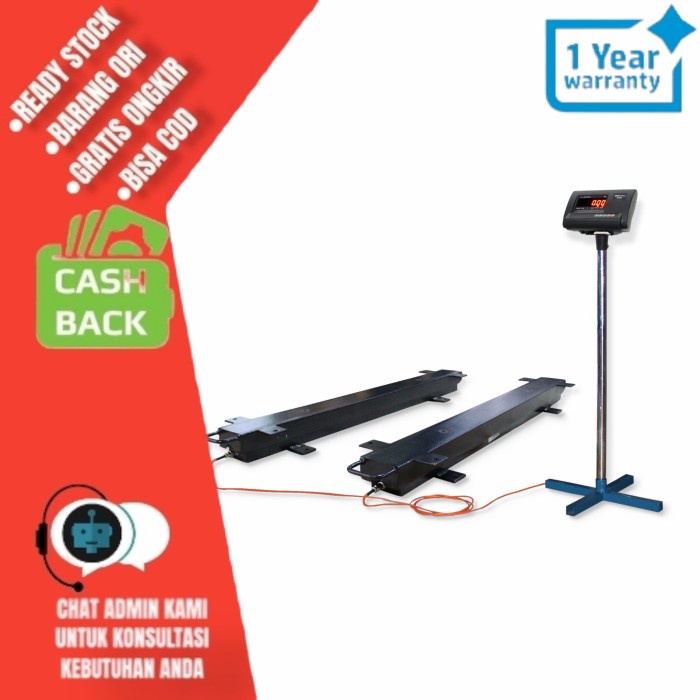 Jual Timbangan Sapi 2 Ton/ Timbangan Hewan Kambing Domba/ Load Barr ...