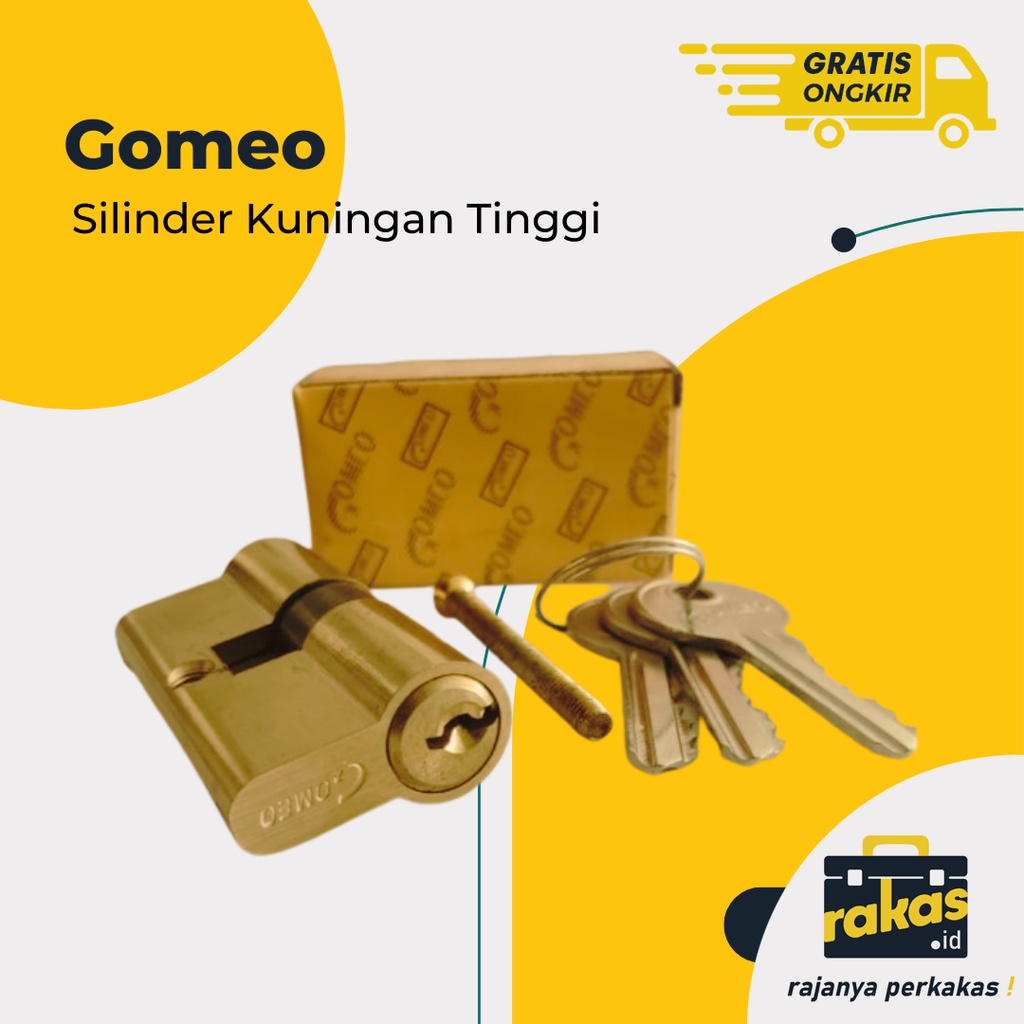 Jual Silinder Kunci Gomeo Kuningan Bermutu Tinggi | Shopee Indonesia