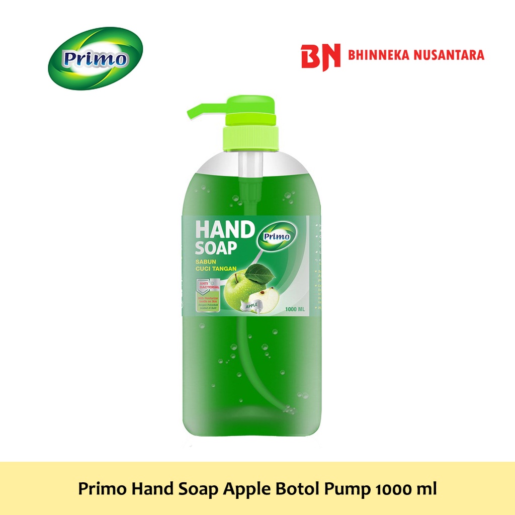 Jual Primo Hand Soap Botol Pump 1000 ml | Shopee Indonesia