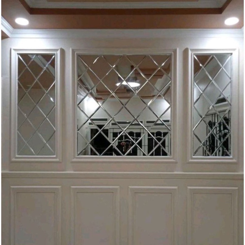 Jual Kaca Cermin Aesthetic ASLI 100% Ukuran 15CM X 15CM / Kaca Cermin ...