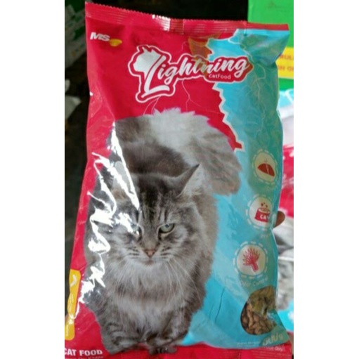 Jual Lightning Cat Food 800gr / Makanan Kucing Lightning Cat 800gr ...