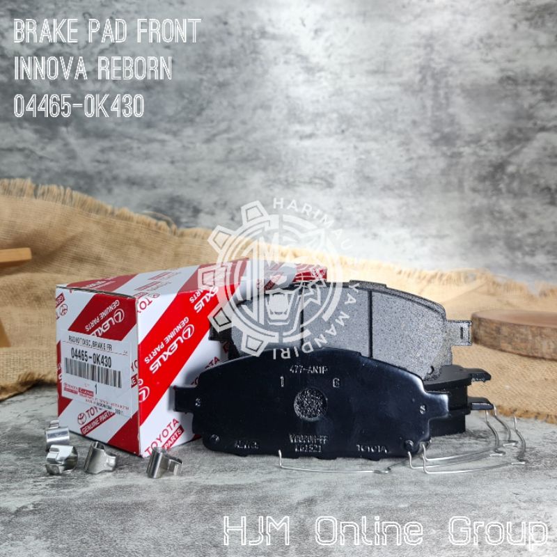 Jual BRAKE DISC PAD - KAMPAS REM DEPAN TOYOTA INNOVA REBORN VENTURER | Shopee Indonesia