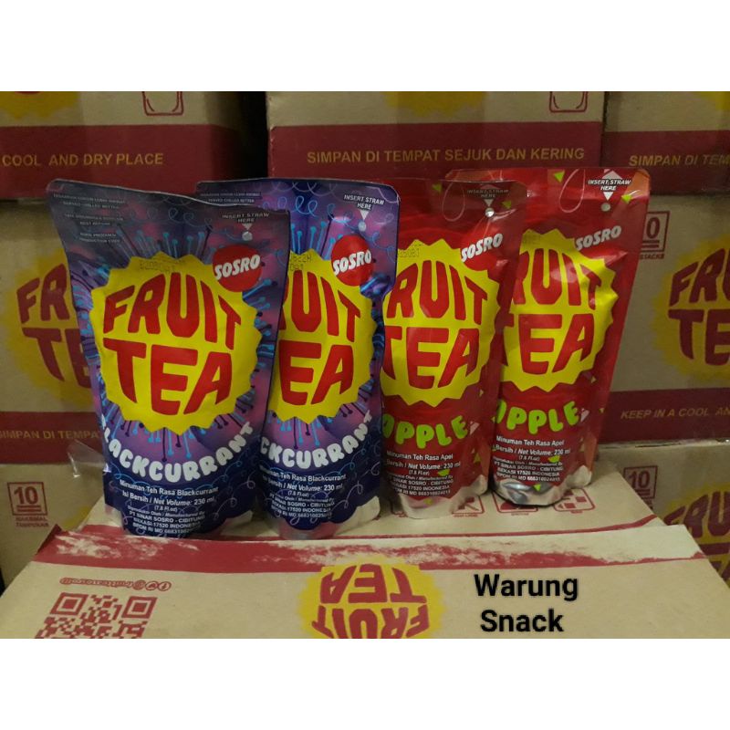 Jual Fruit tea 200 ml ( 1 Dus isi 24 pcs ) | Shopee Indonesia