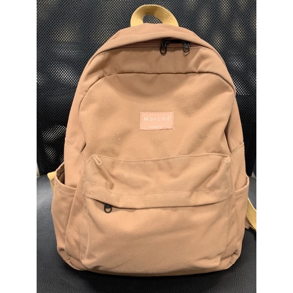 Jual Tas Wanita Canvas Ransel Gavin Dusty Pink Merche (preloved ...