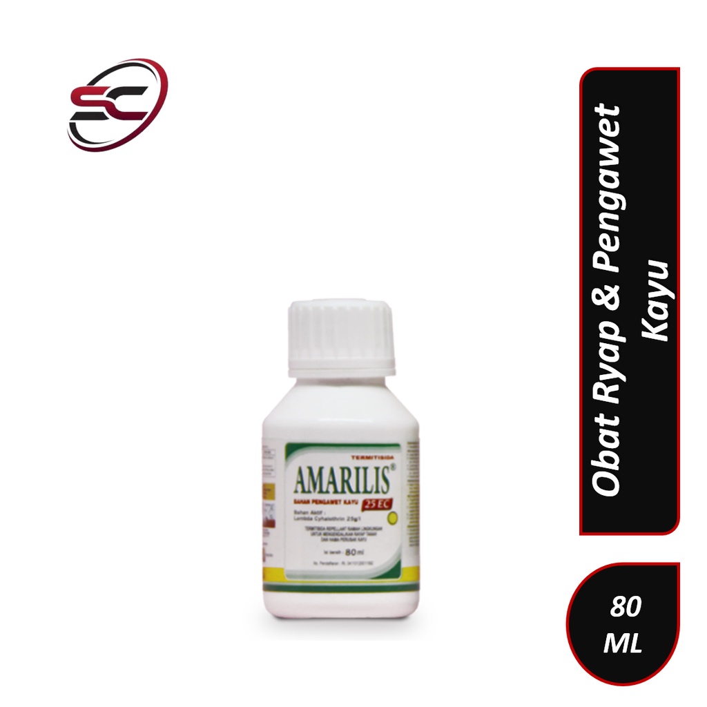 Jual AMARILIS 25 EC 80 ML- Obat Anti Rayap Dan Pengawet Kayu Ampu Basmi ...