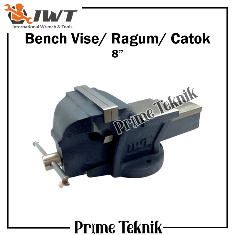 Jual Bench Vise 8" IWT Ragum Besi Catok Paron Meja 8 inch | Shopee ...