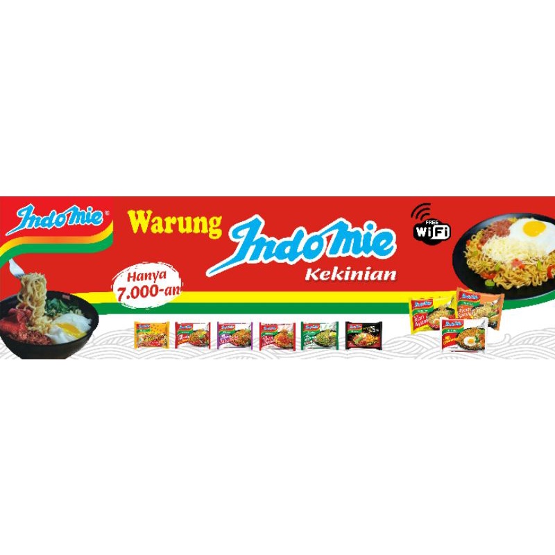 Jual SPANDUK BANNER WARUNG INDOMIE | Shopee Indonesia