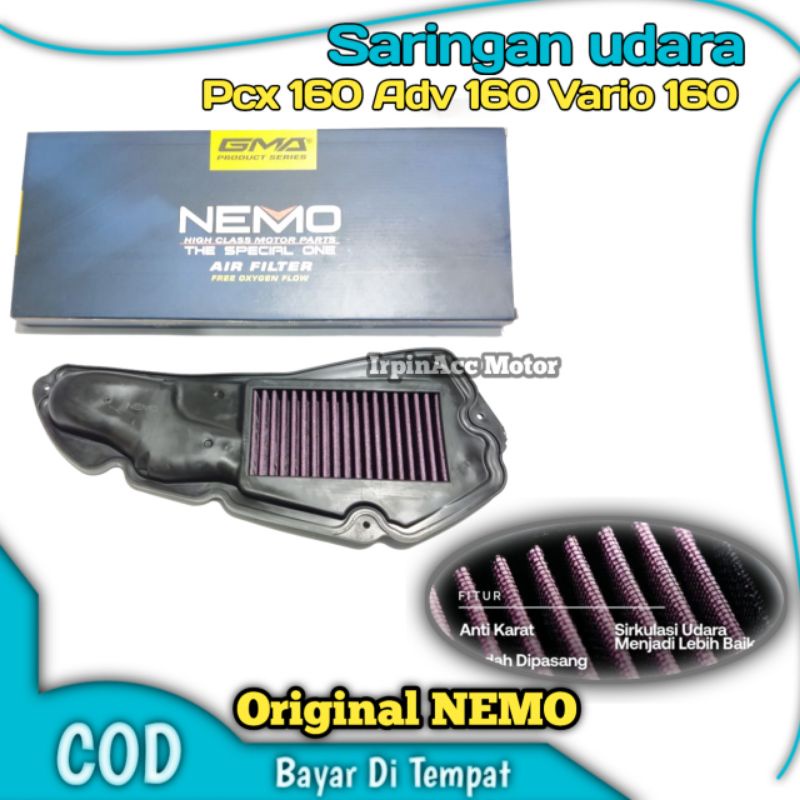 Jual Filter Udara Saringan Udara Honda Adv 160 PCX 160 Vario 160 ...