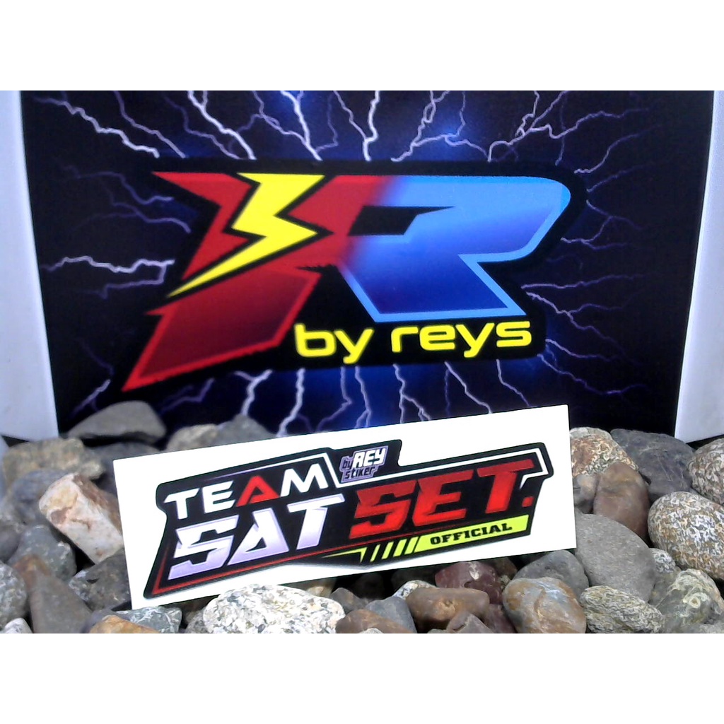 Jual stiker team sat set / stiker viral | Shopee Indonesia