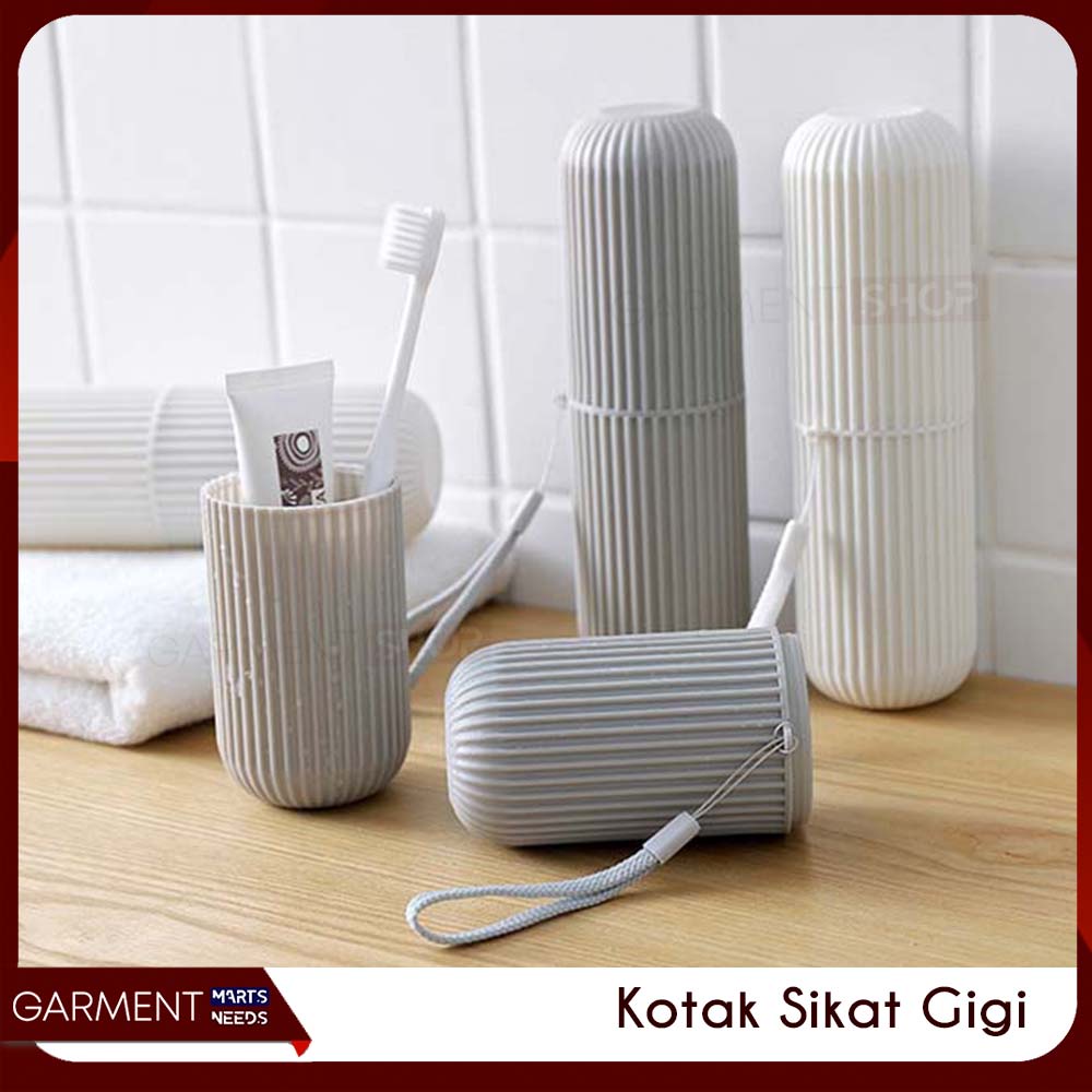 Jual Tempat Sikat Gigi Travel Aesthethic Kotak Dispenser Odol Tabung ...
