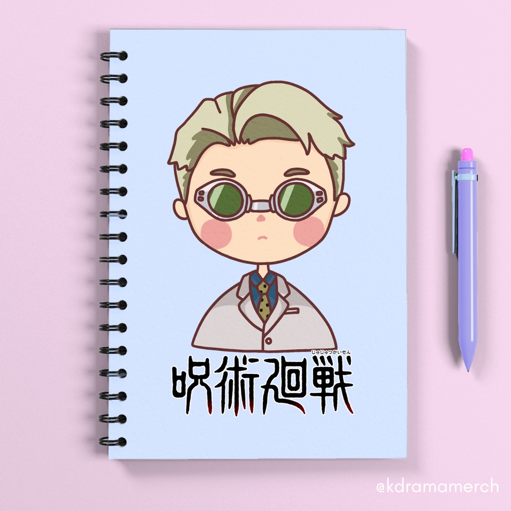 Jual JUJUTSU KAISEN NOTEBOOK SPIRAL ANIME A5/ JJK / ANIME MERCH ...