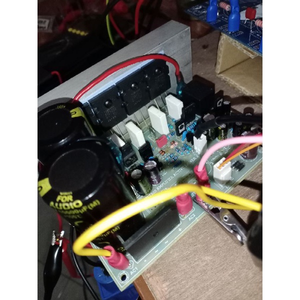 Jual kit amplifier simetris include main psu dan speaker protek ...