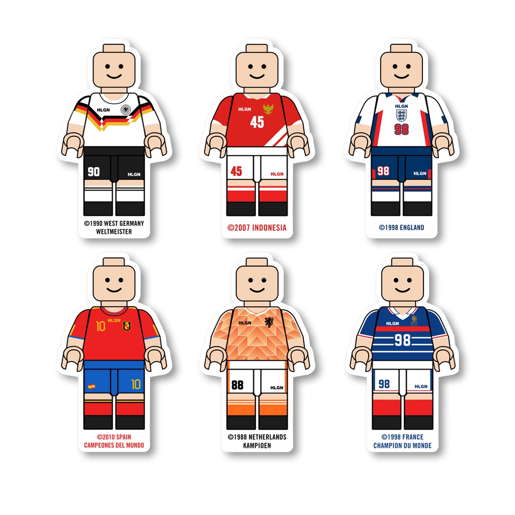 Jual Hooligans Sticker Pack VOL 1 - Isi Enam | Shopee Indonesia