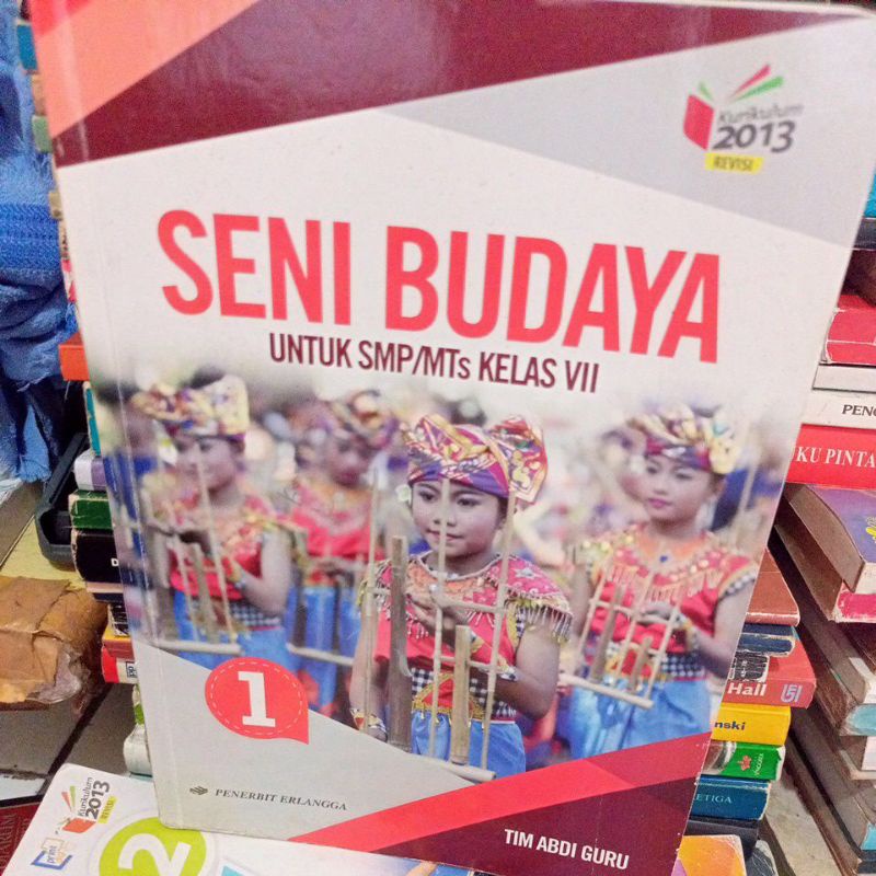 Jual BUKU SENI BUDAYA 1 UNTUK SMP KELAS VII REVISI PENERBIT ERLANGGA | Shopee Indonesia