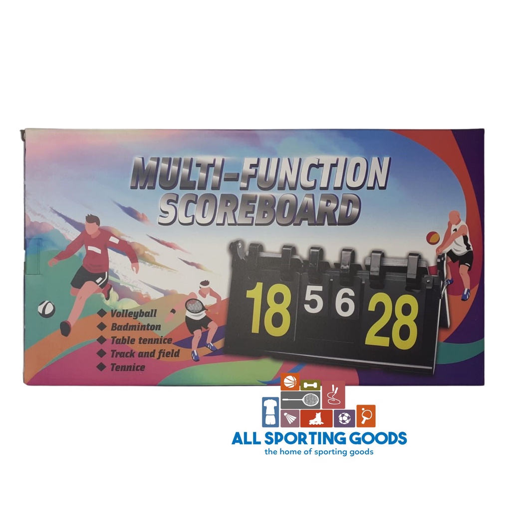 Jual Multi Function Scoreboard Papan Hitung Skor Sepakbola Badminton Futsal Basket | Shopee ...