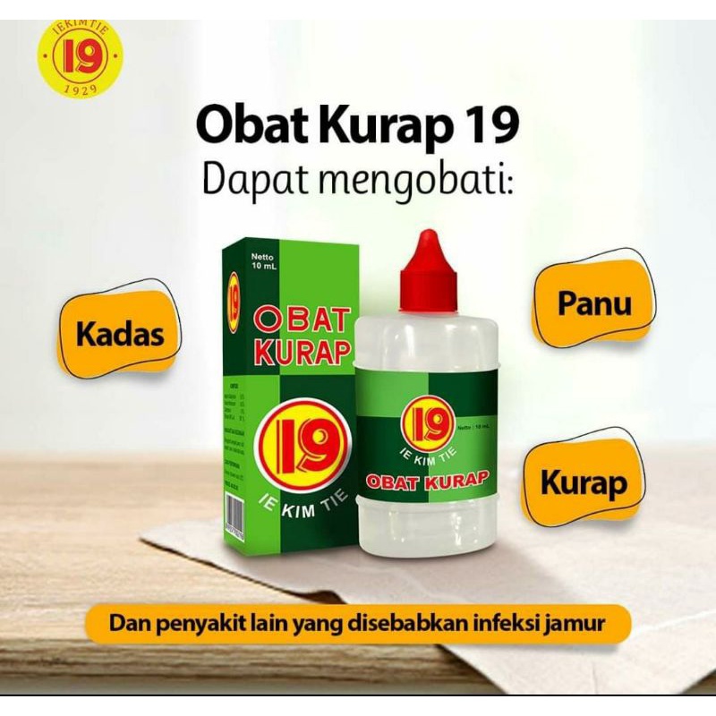 Jual (bisa COD) OBAT KURAP 19 OBAT PANU KADAS KURAP JAMUR KUTU AIR ...