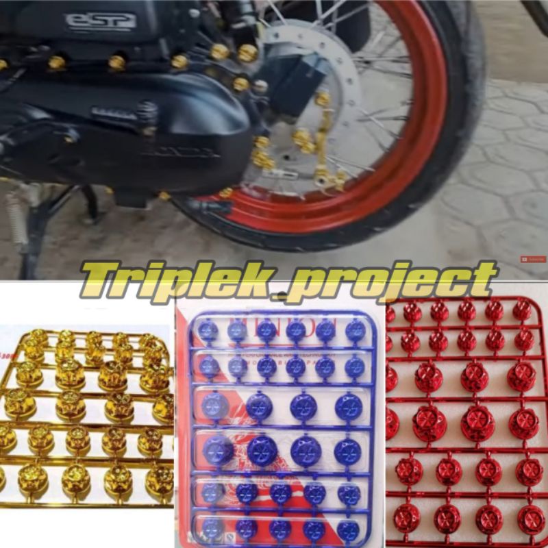 Jual cover baut probol/tutup baud model probolt/cover baut | Shopee ...